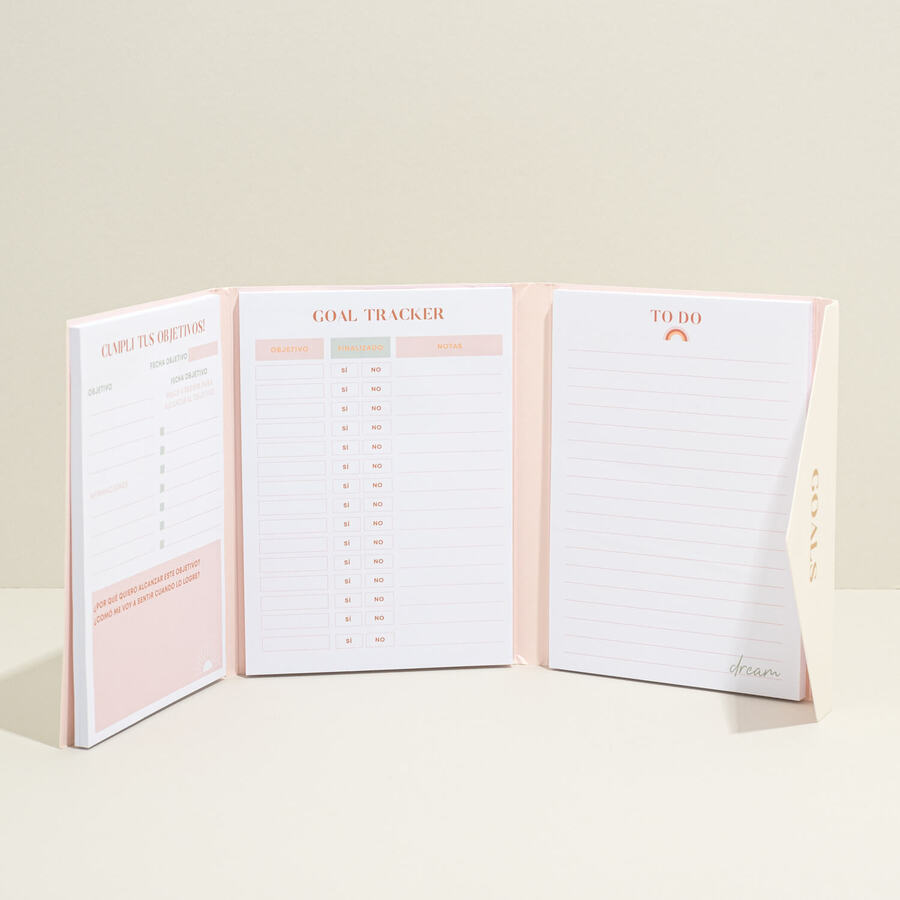 Cuaderno A6 con sticky notes notes Boho FW – Punto