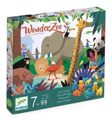 Juego de estrategia – Wonder Zoo Djeco – Punto