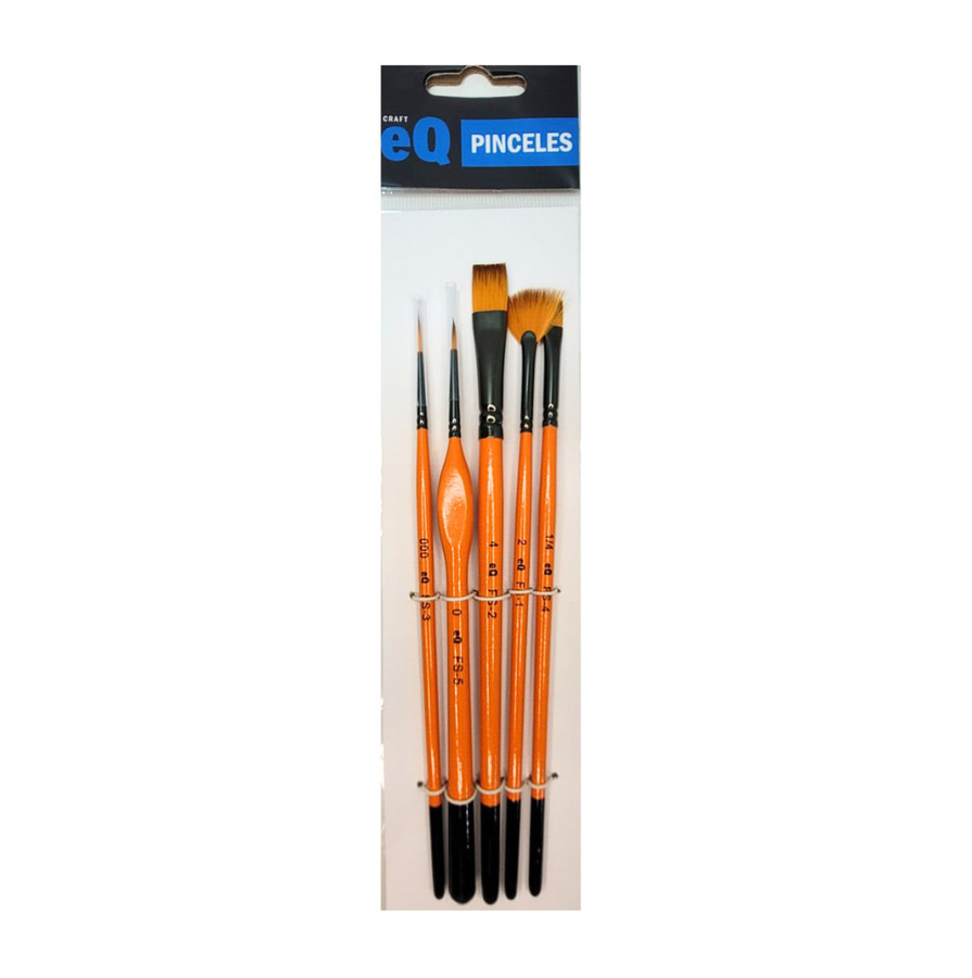 Set pinceles EQ sintéticos variedad – Punto
