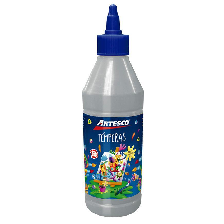 Tempera Artesco metalizada 250Ml Plateado – Punto