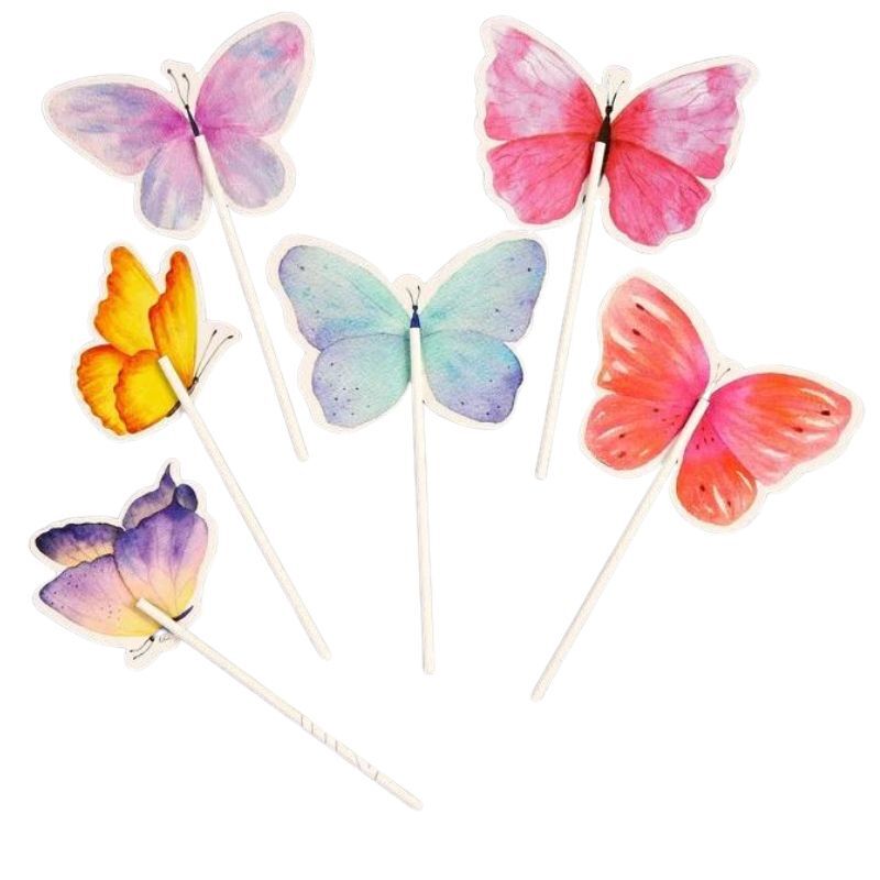 Topping de mariposas x6 – Punto